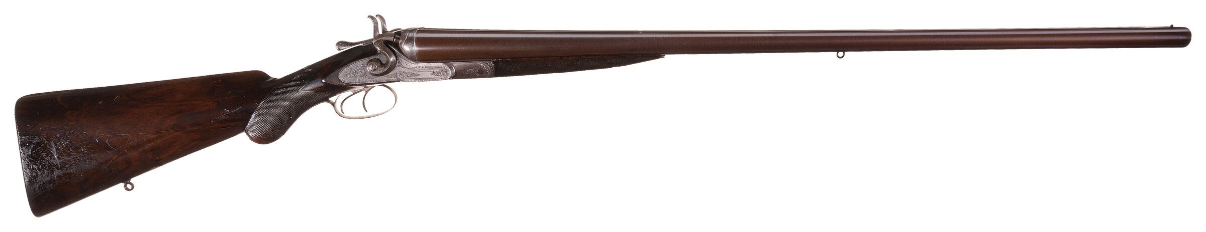 W.W. Greener 10 Bore Double Barrel Toplever Hammer Shotgun | Rock ...
