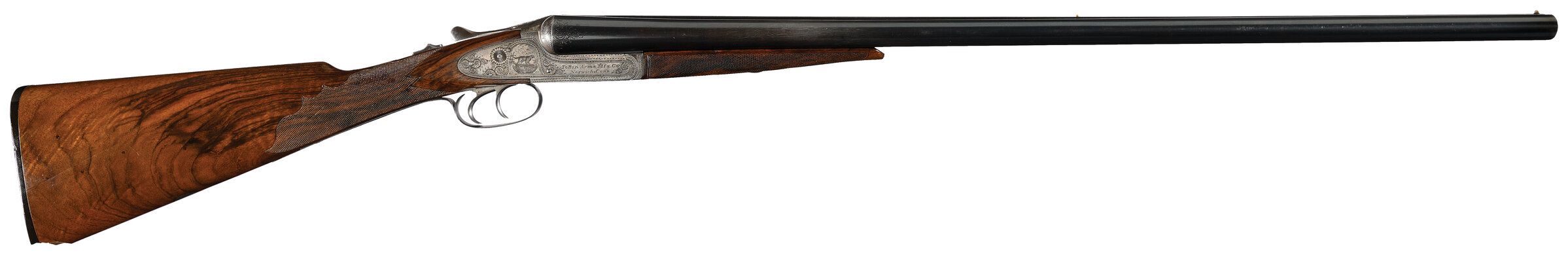 Factory Engraved Tobin Arms Simplex Double Barrel Shotgun | Rock Island Auction