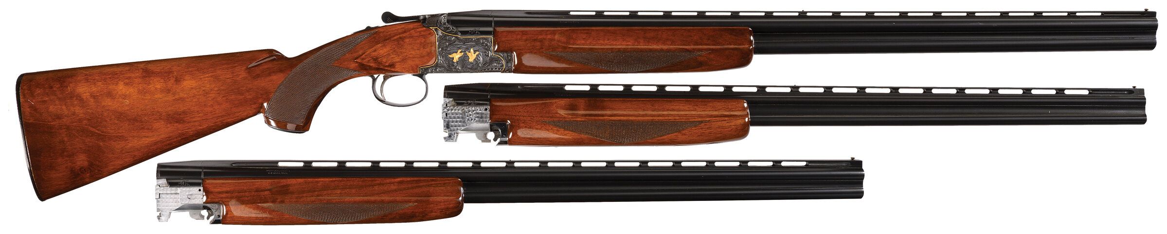 Winchester 20 Ga Mod 101 Presentation Grade Shotgun 3 Barrel Set | Rock ...