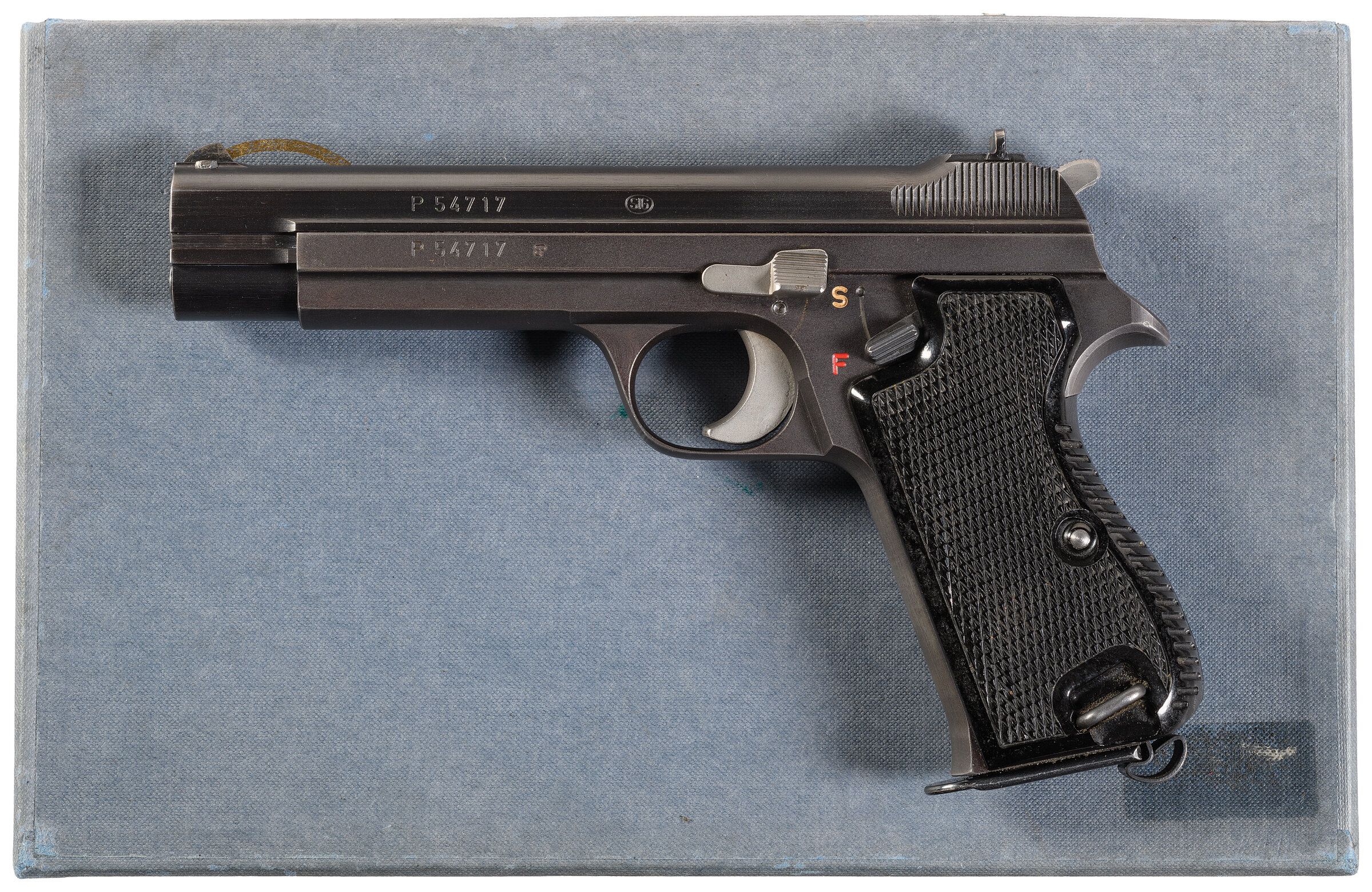 SIG P210-2 Semi-Automatic Pistol with Box | Rock Island Auction