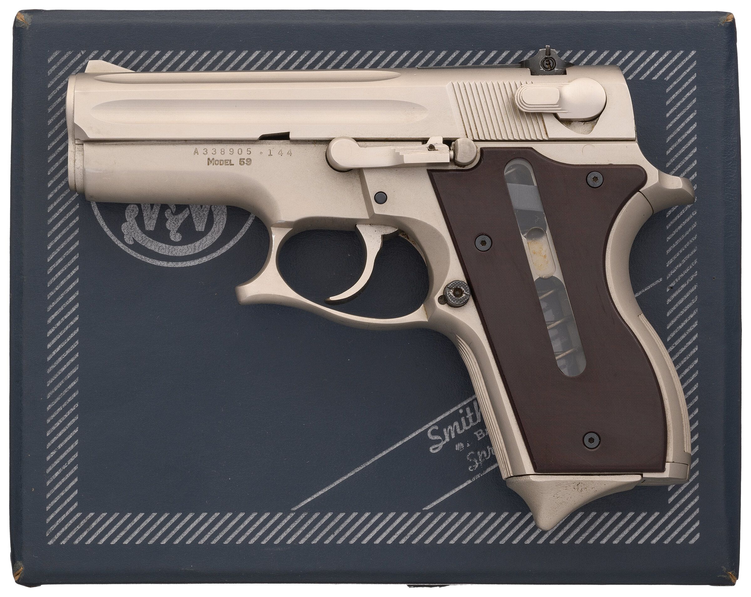 Devel/Smith & Wesson Full House Model 59 Pistol with Box | Rock Island ...