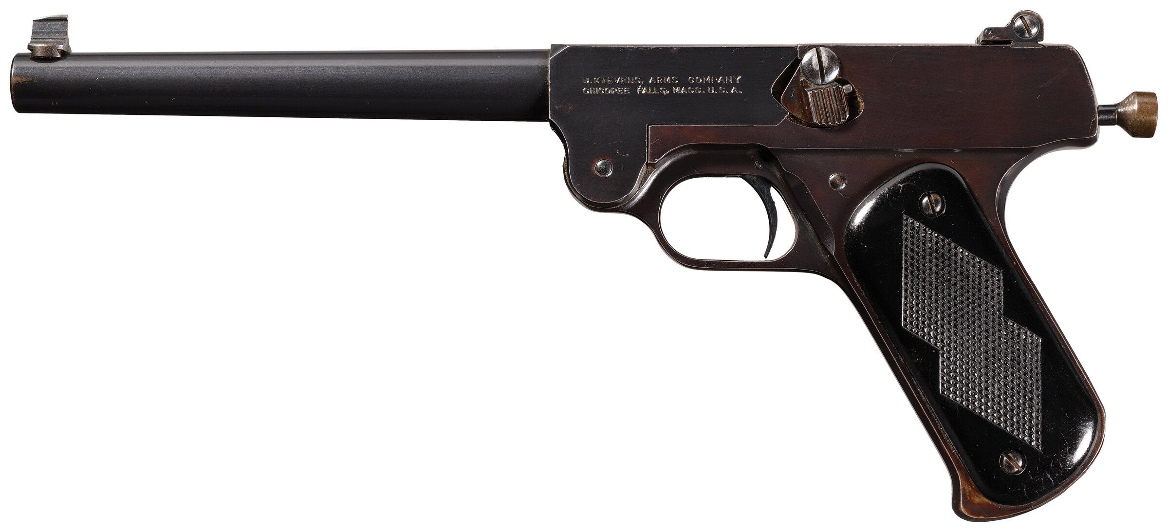 Single Digit Serial Number "1" Stevens Model 10 Target Pistol | Rock ...