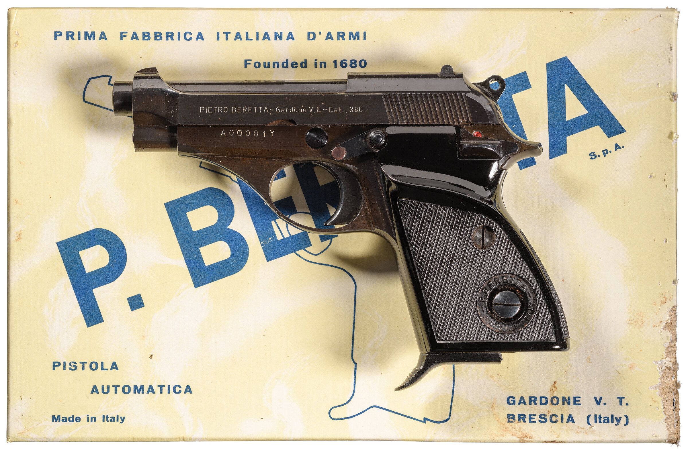 Serial Number "A00001Y" Beretta Series 70s Semi-Automatic Pistol | Rock ...