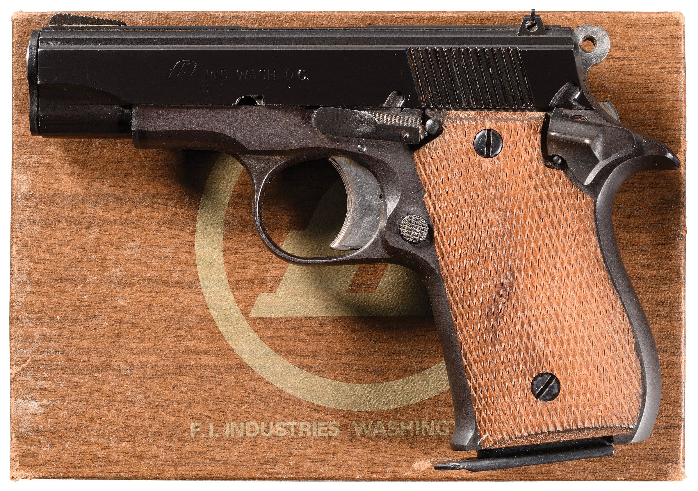 Firearms International Prototype Model D9 Pistol with Box | Rock Island ...