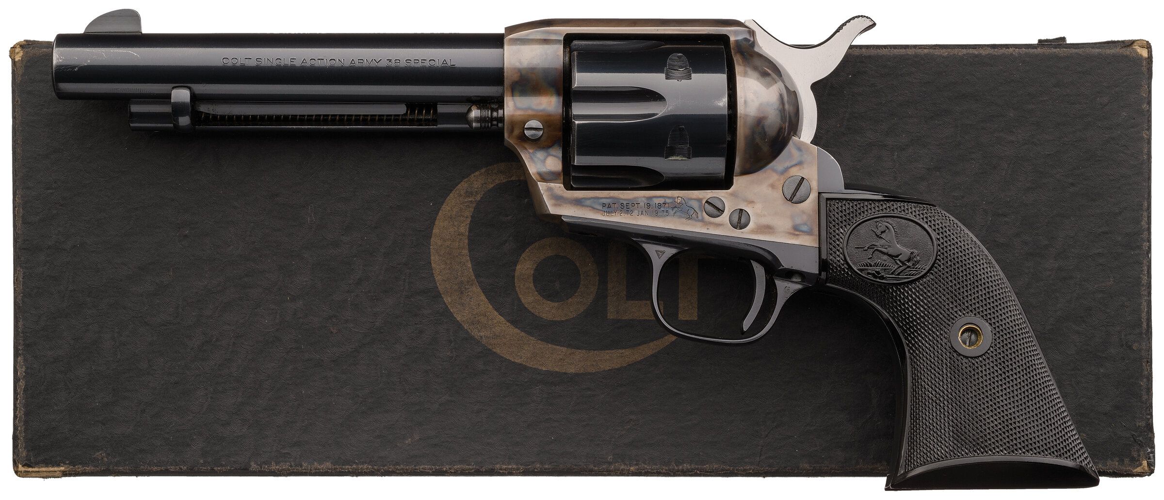 Colt Second Generation Single Action Army with Black Box | Rock Island ...