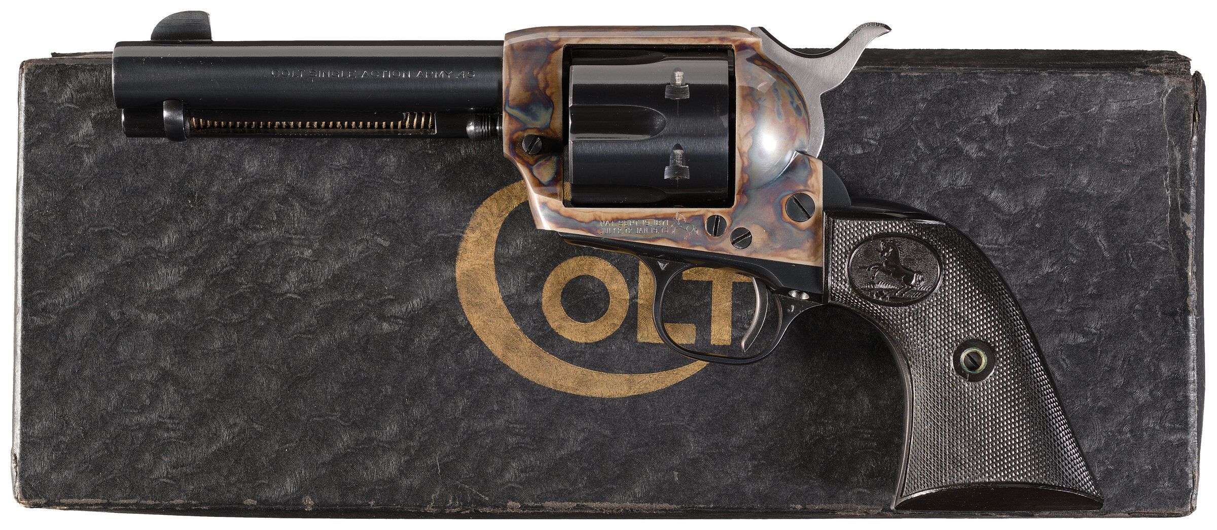 Colt Second Generation Single Action Army with Black Box | Rock Island ...