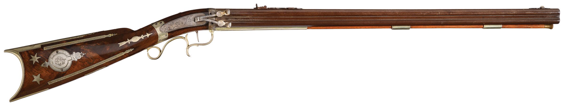 American Four-Barrel "Mule Ear" Combination Gun | Rock Island Auction