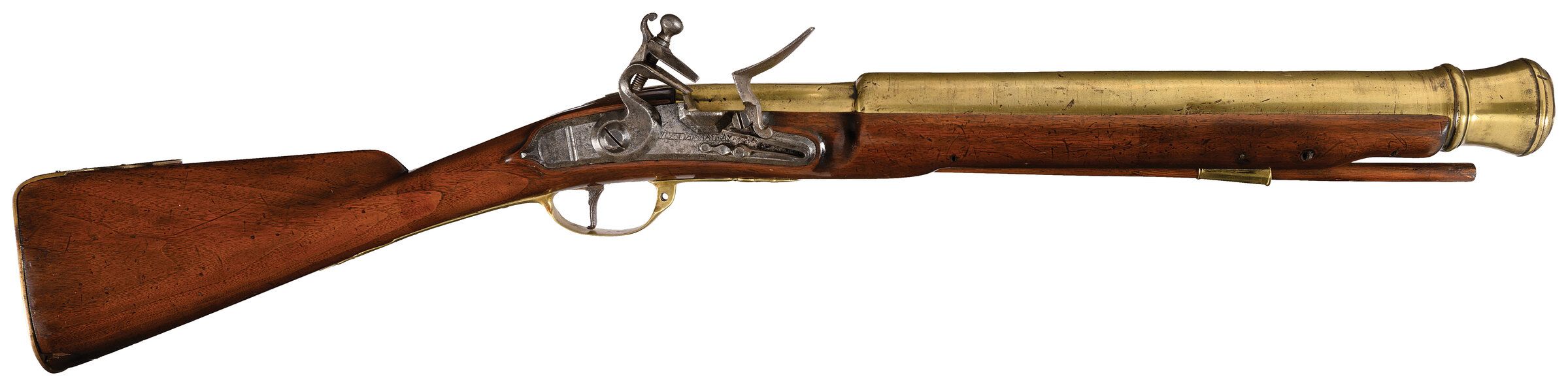 Flintlock Blunderbuss with Prussian Potsdam Arsenal Lock | Rock Island ...