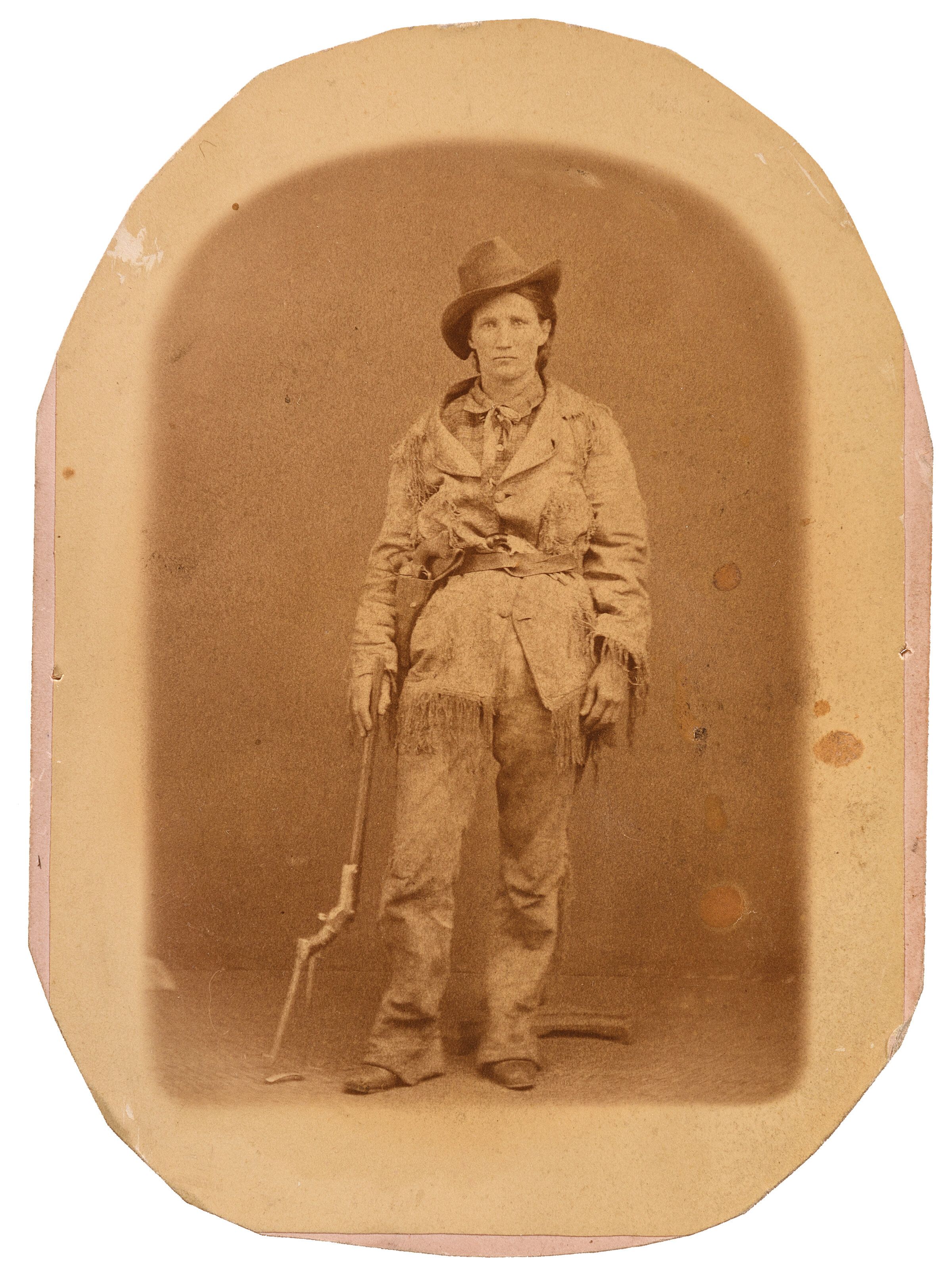 Albumen Print of Legendary Frontierswoman "Calamity" Jane | Rock Island ...