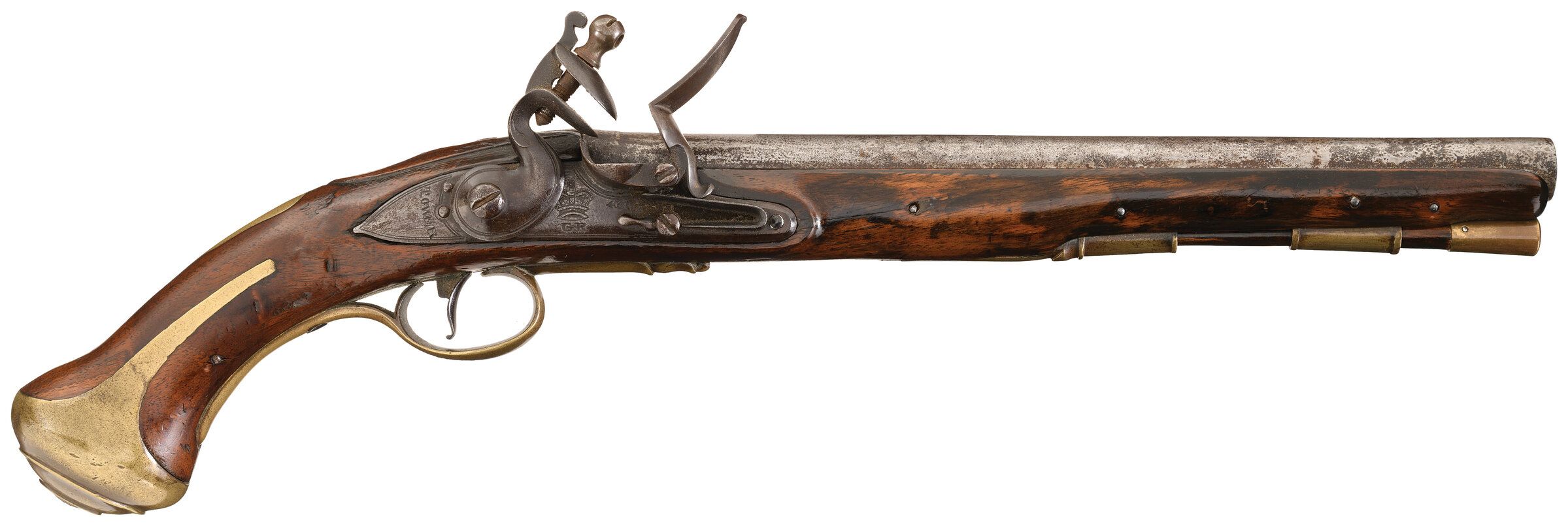 British Land Pattern Heavy Dragoon Flintlock Pistol | Rock Island Auction