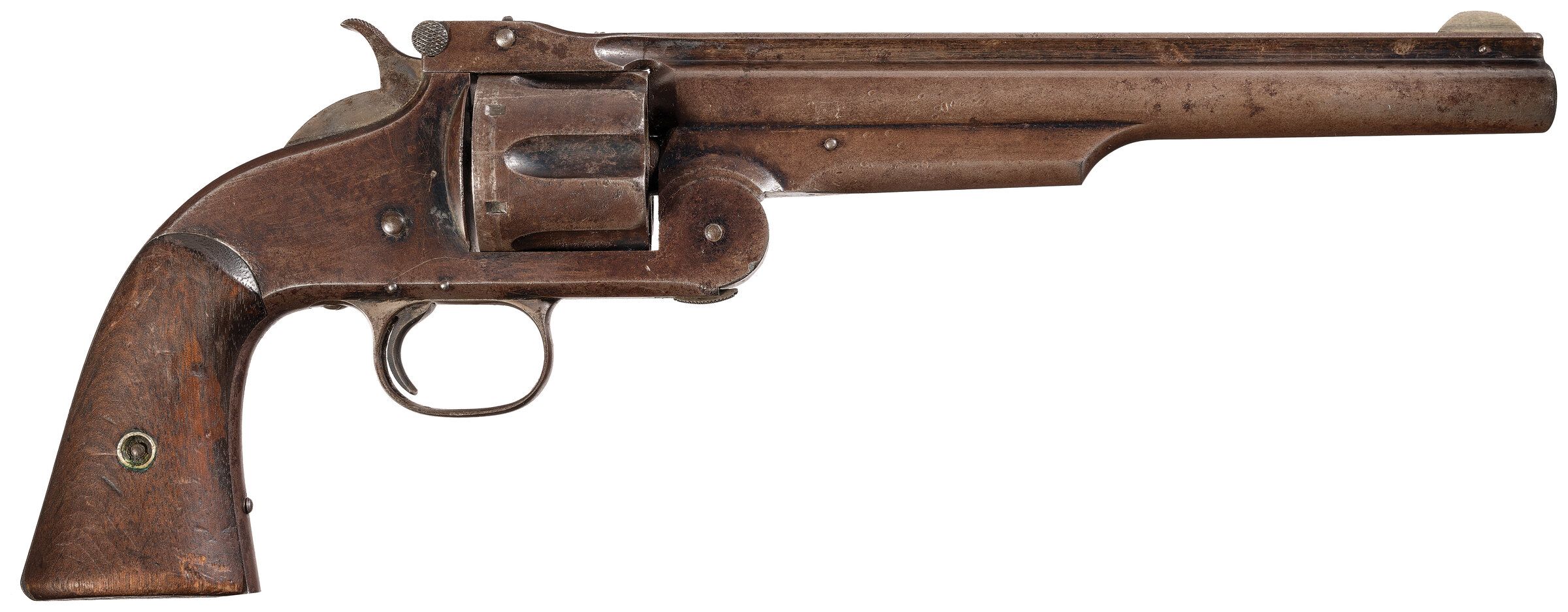 U.S. Smith & Wesson "Oil Hole" Model 3 American Revolver | Rock Island ...