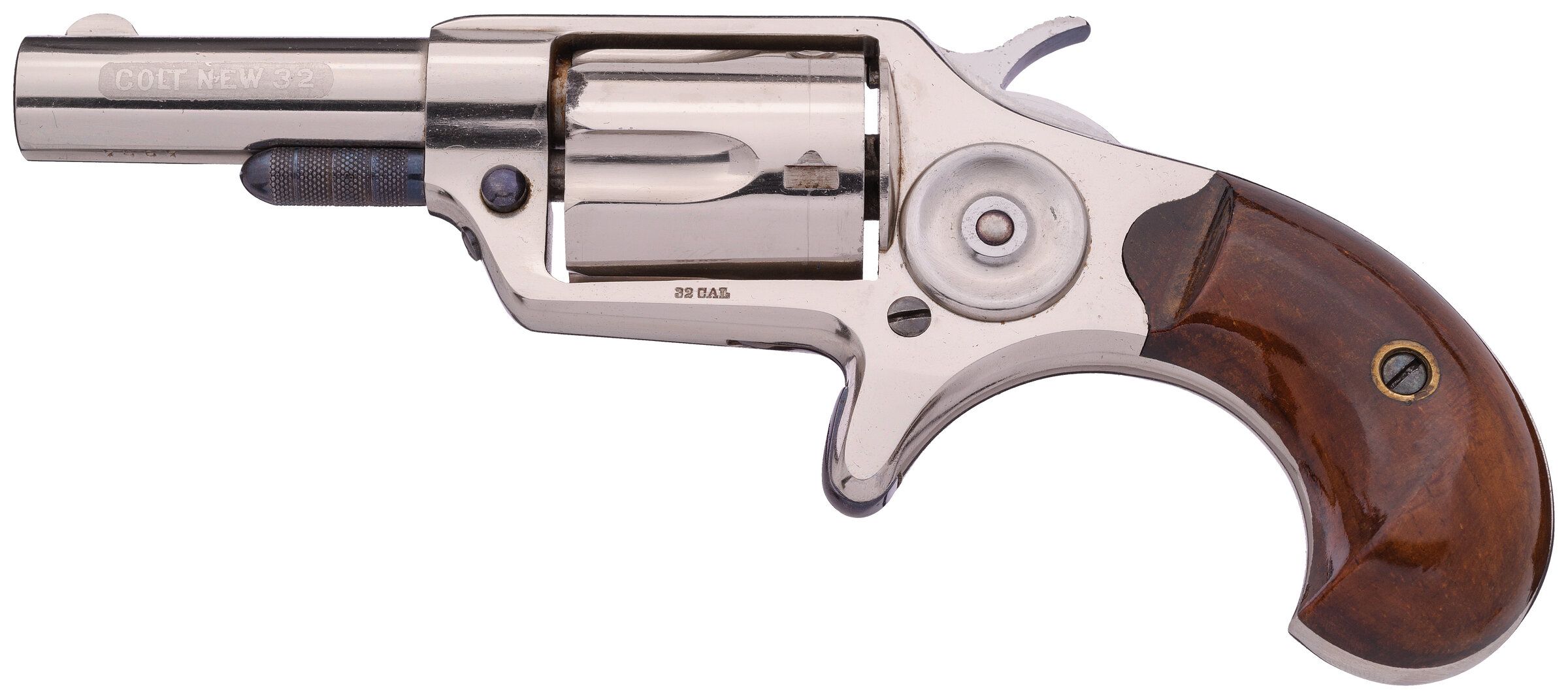 Colt New Line .32 Etched Panel Spur Trigger Revolver | Rock Island Auction