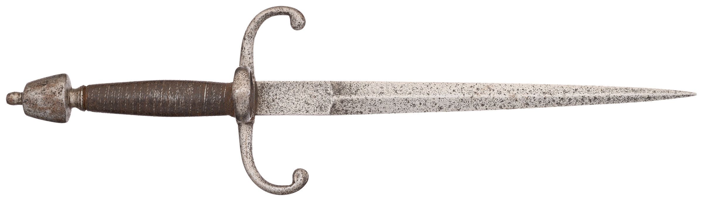 16th Century Saxon "Left Hand" Parrying Dagger | Rock Island Auction