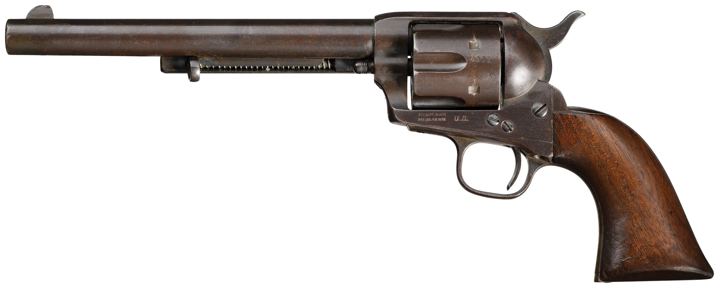 Ainsworth Inspected U.S. Colt Cavalry Model Revolver | Rock Island Auction