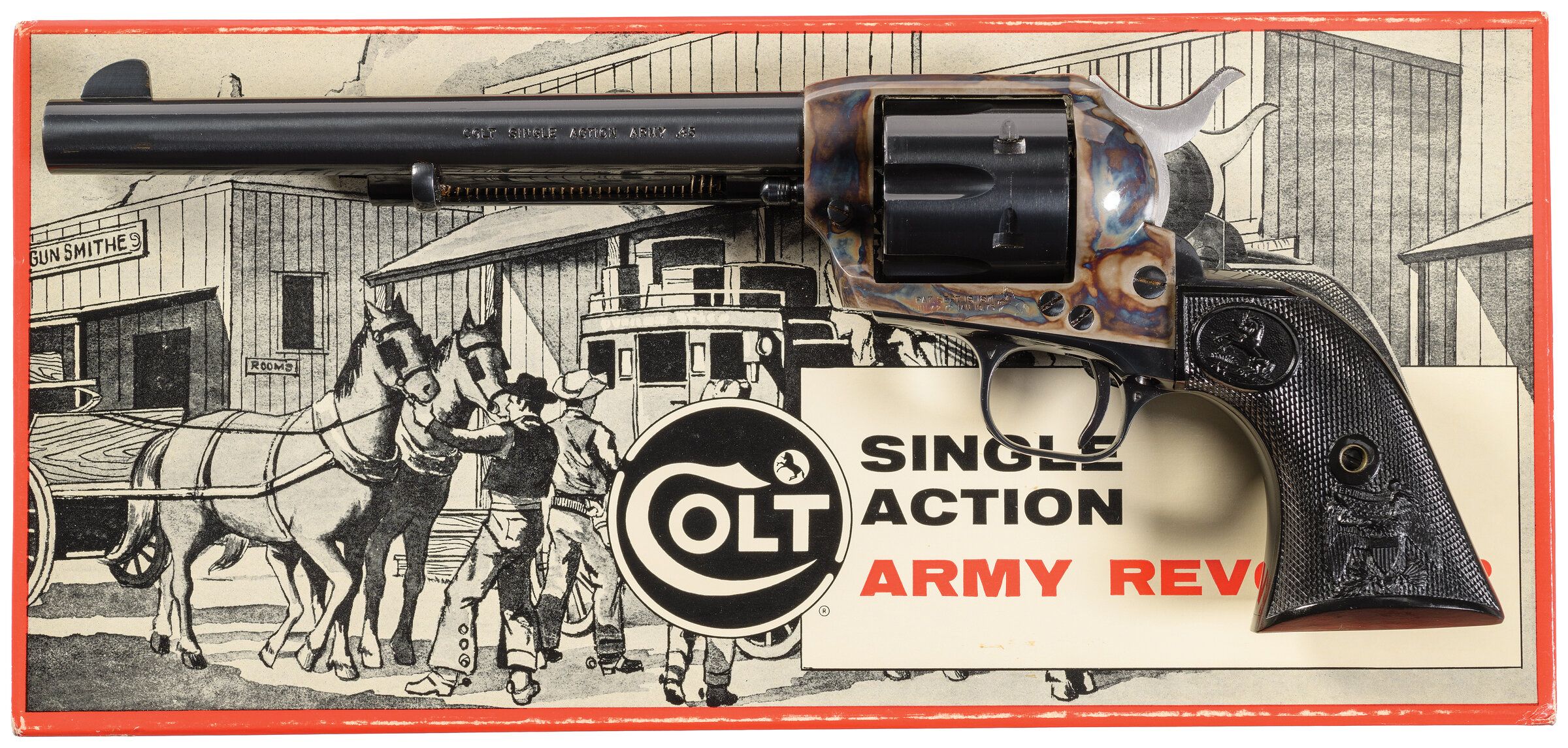Colt Second Generation Single Action Army Revolver with Box | Rock ...