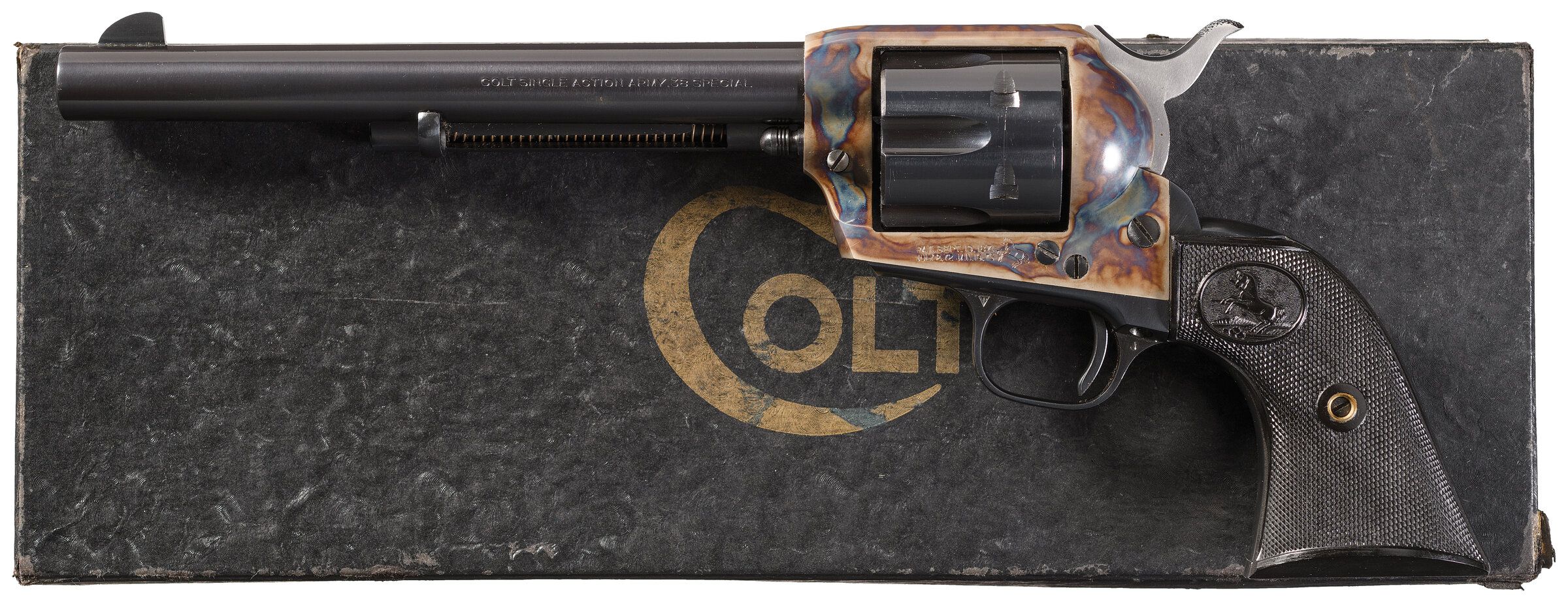 Colt Second Generation Single Action Army with Box | Rock Island Auction