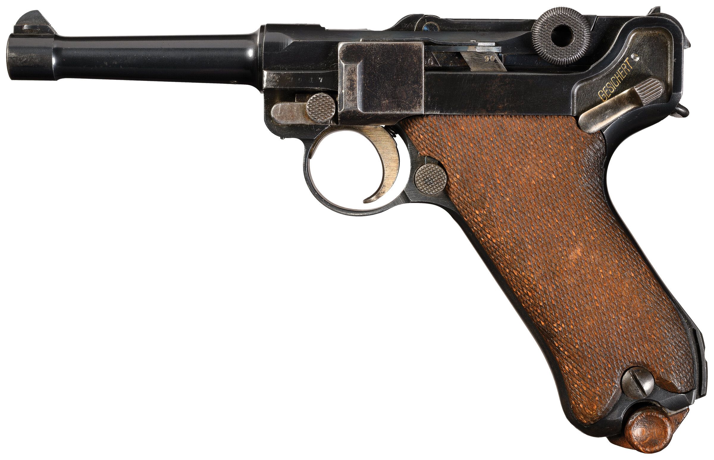 DWM 1911 Dated Police Conversion Luger Pistol Rig | Rock Island Auction