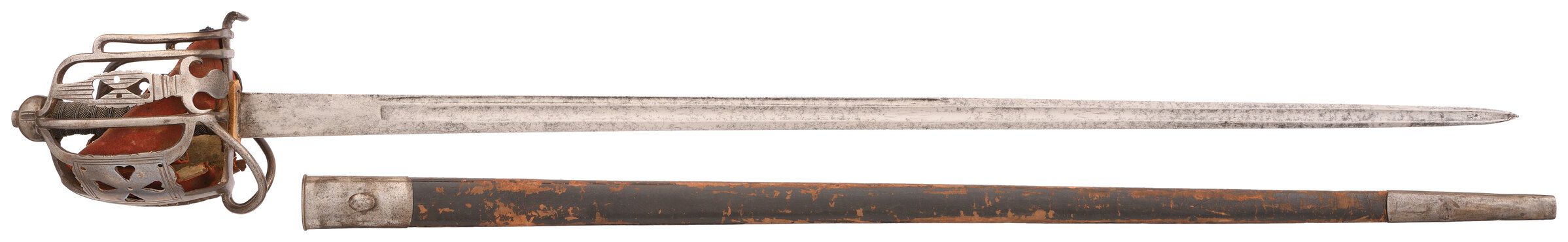 North British Basket Hilted Cavalry Backsword | Rock Island Auction