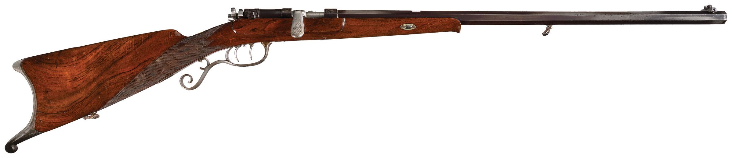 Engraved F. v. Dreyse Centerfire Bolt Action Sporting Rifle | Rock ...