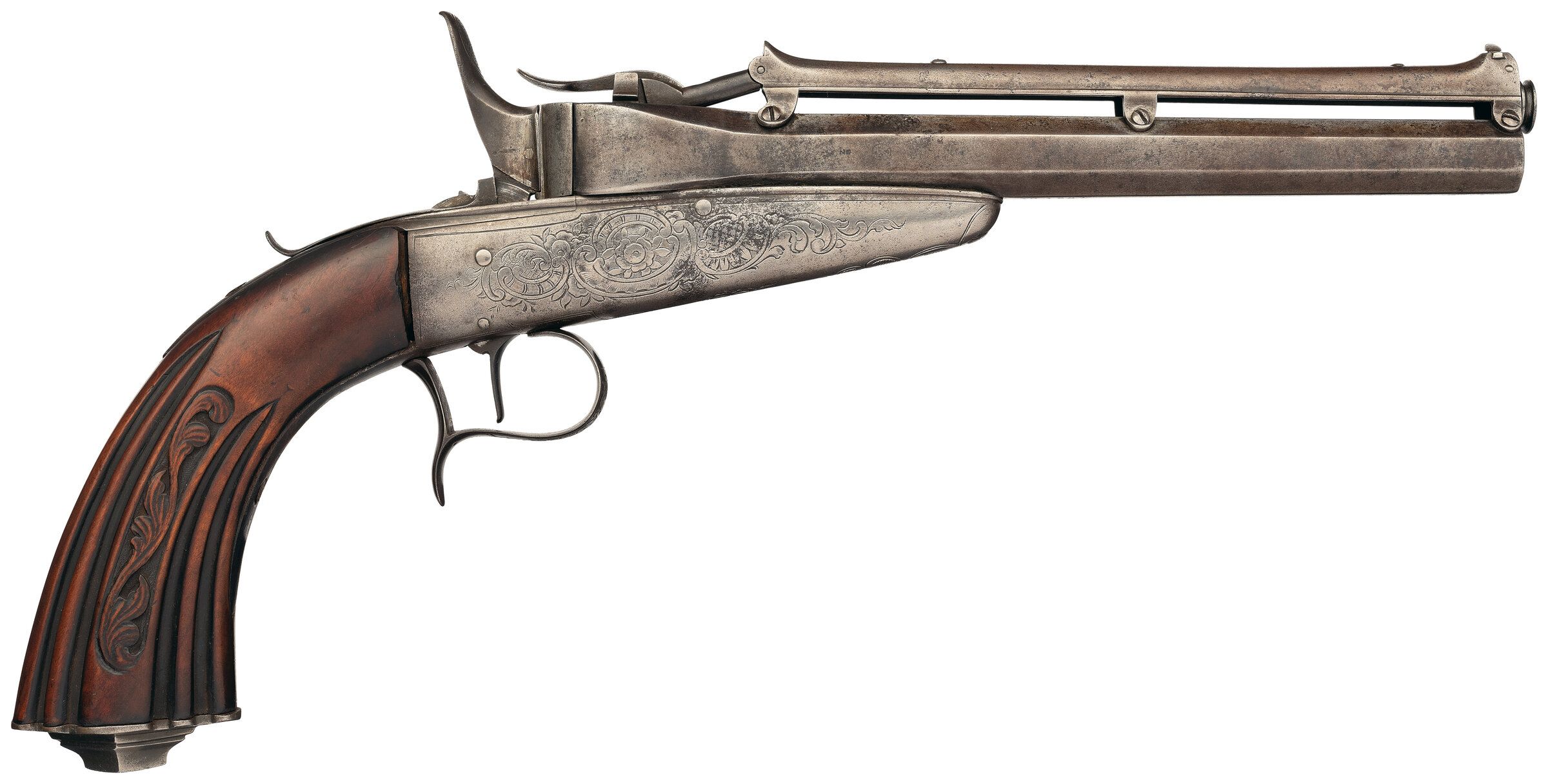 Jongen Freres Victor Colette Patent Gravity Feed Magazine Pistol | Rock ...