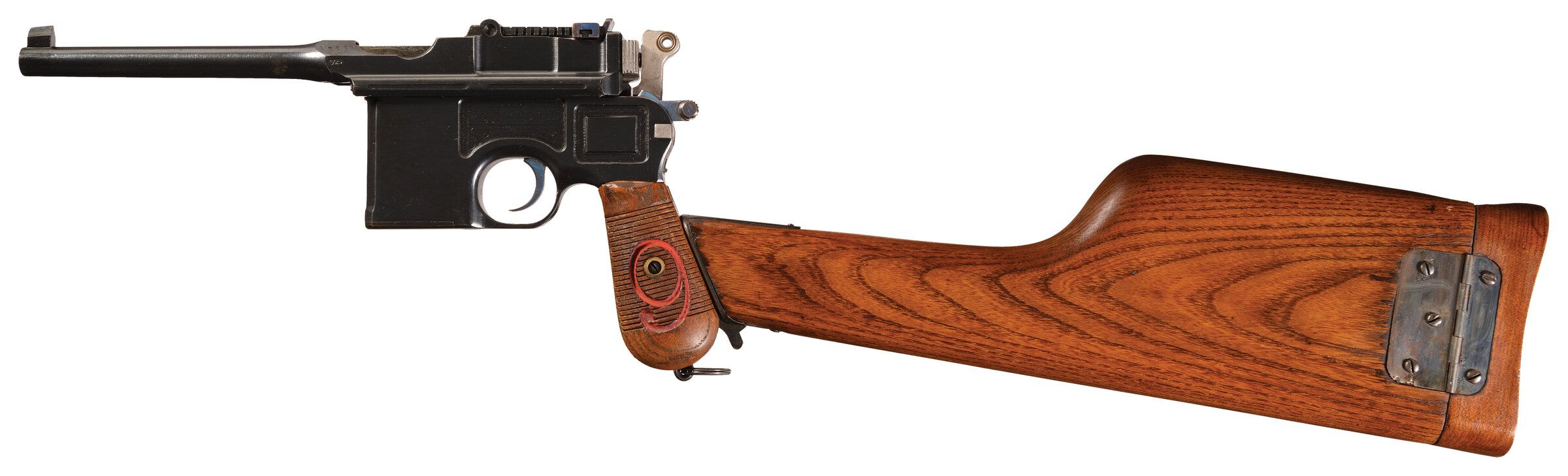 WWI Mauser Model 1896 Military Contract "Red Nine" Pistol | Rock Island ...