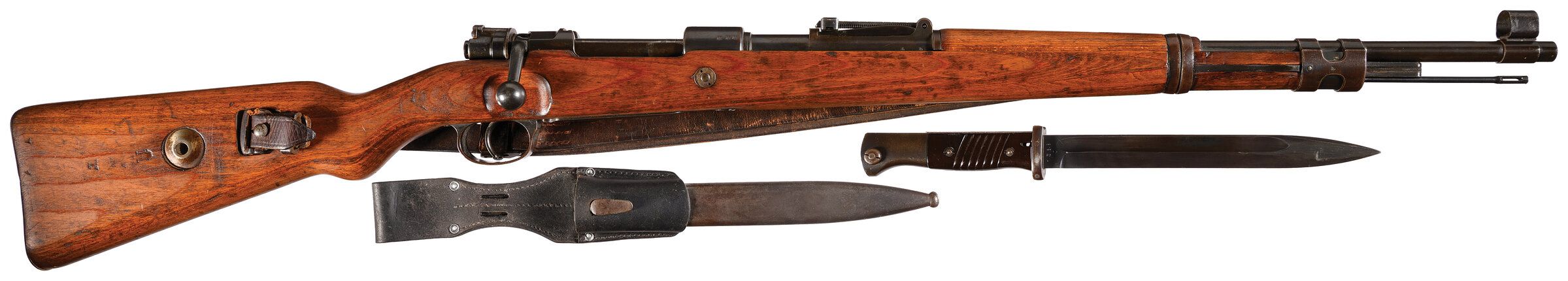 WWII German Erma "ax/41" Code Rifle with Bayonet | Rock Island Auction