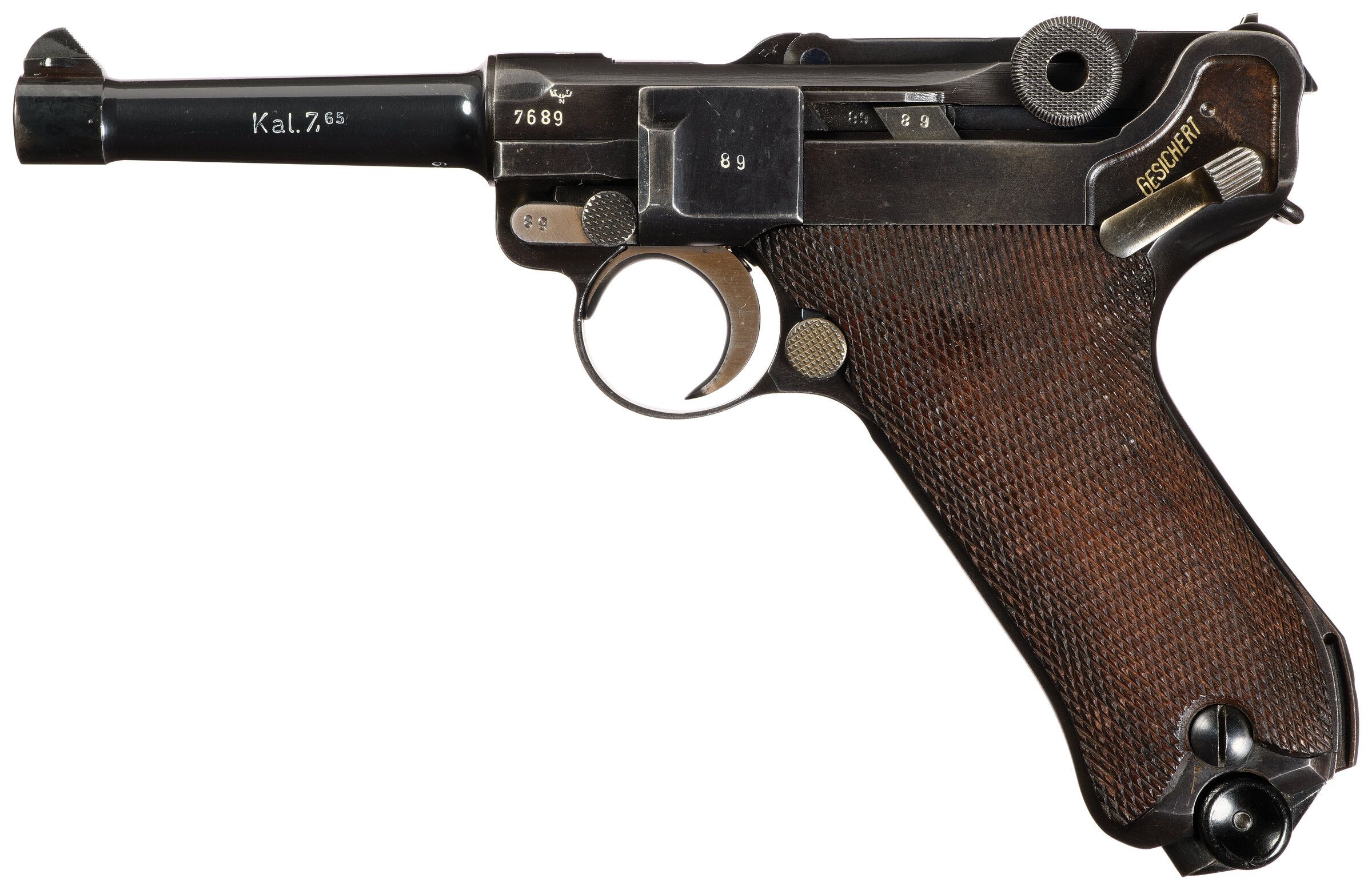 Mauser Swedish Commercial Production Luger with Holster | Rock Island ...