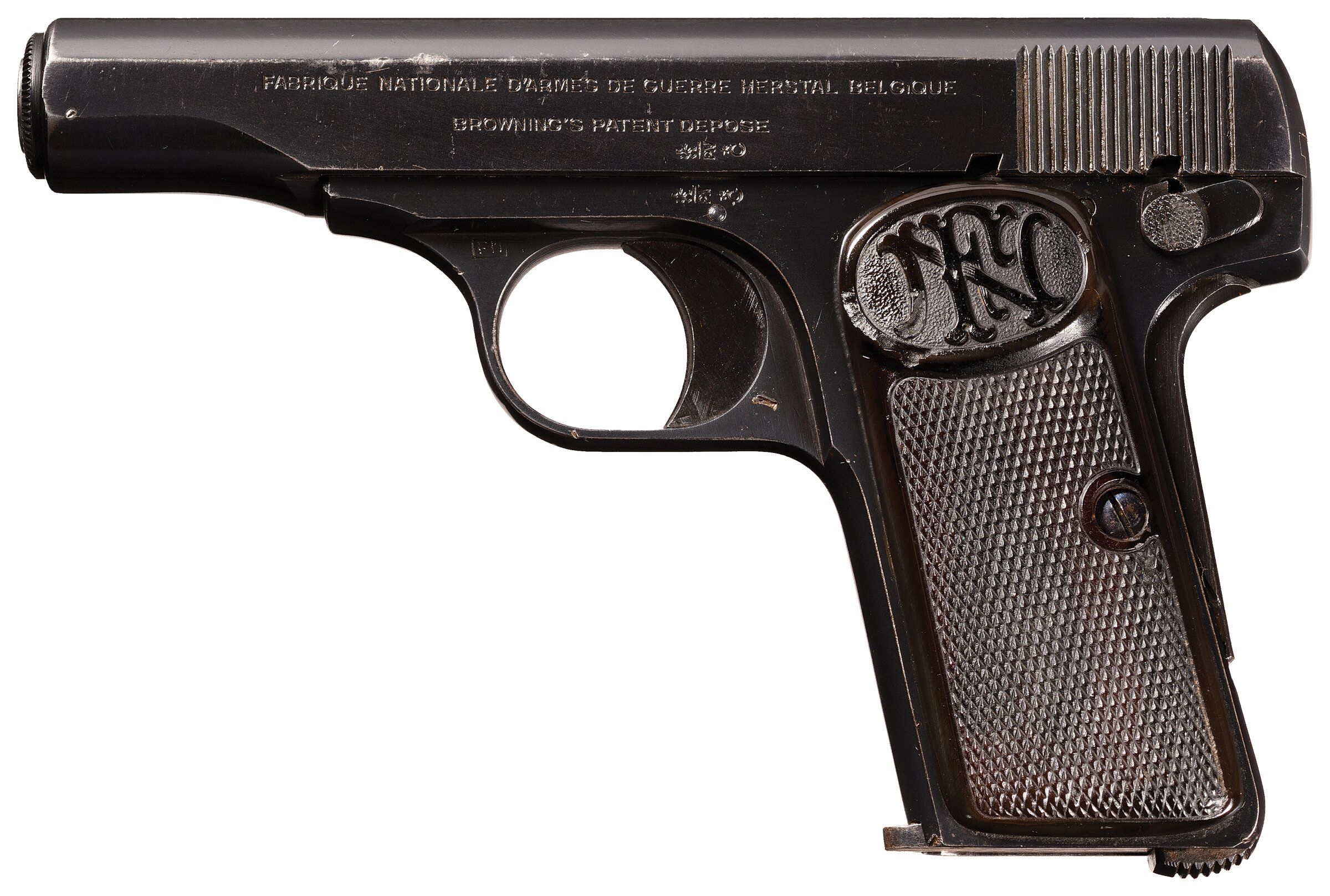 FN Model 1910 Pistol with Japanese Officer Style Holster | Rock Island Auction