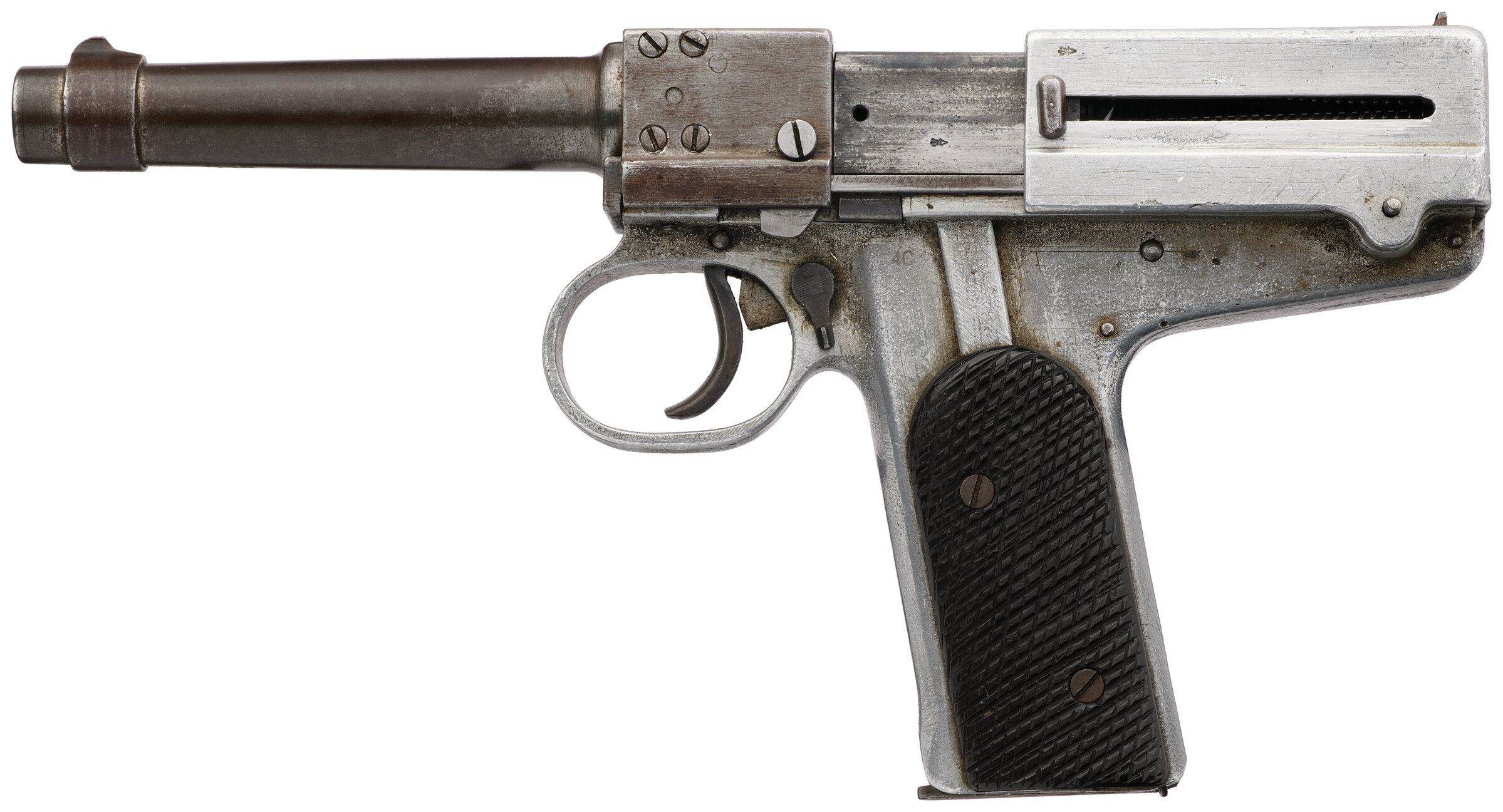 British Prototype Orman Patent Self-Loading Pistol | Rock Island Auction