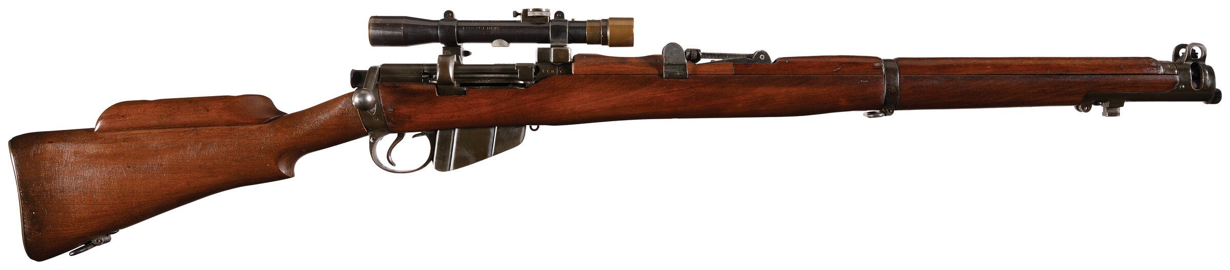 WWII Australian Lithgow No.1 Mk III* Low Mount Sniper Rifle | Rock ...