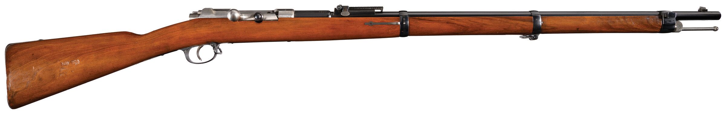 German Spandau Arsenal Model 71/84 Mauser Rifle | Rock Island Auction