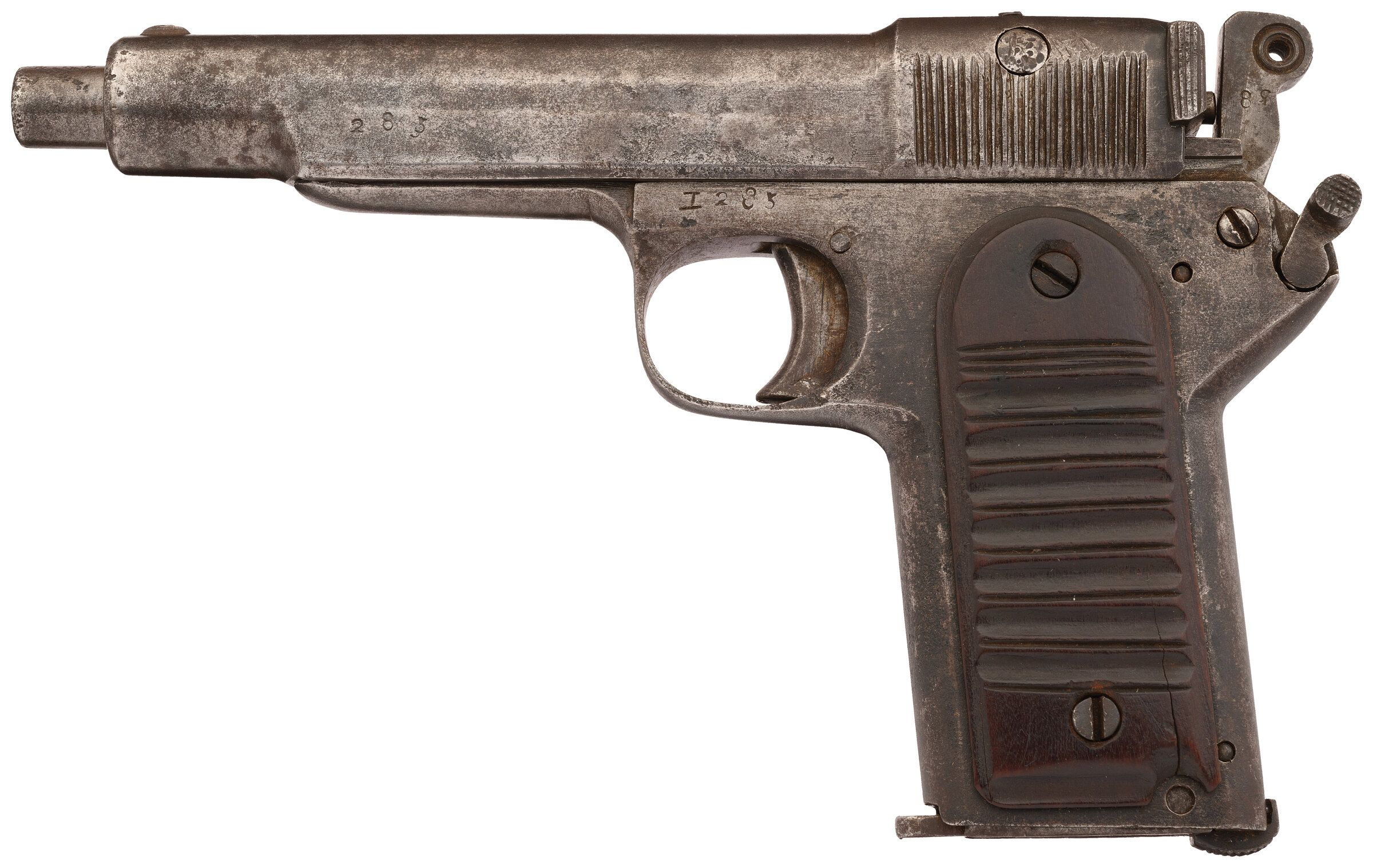 Chinese Manufactured External Hammer Semi-Automatic Pistol | Rock ...