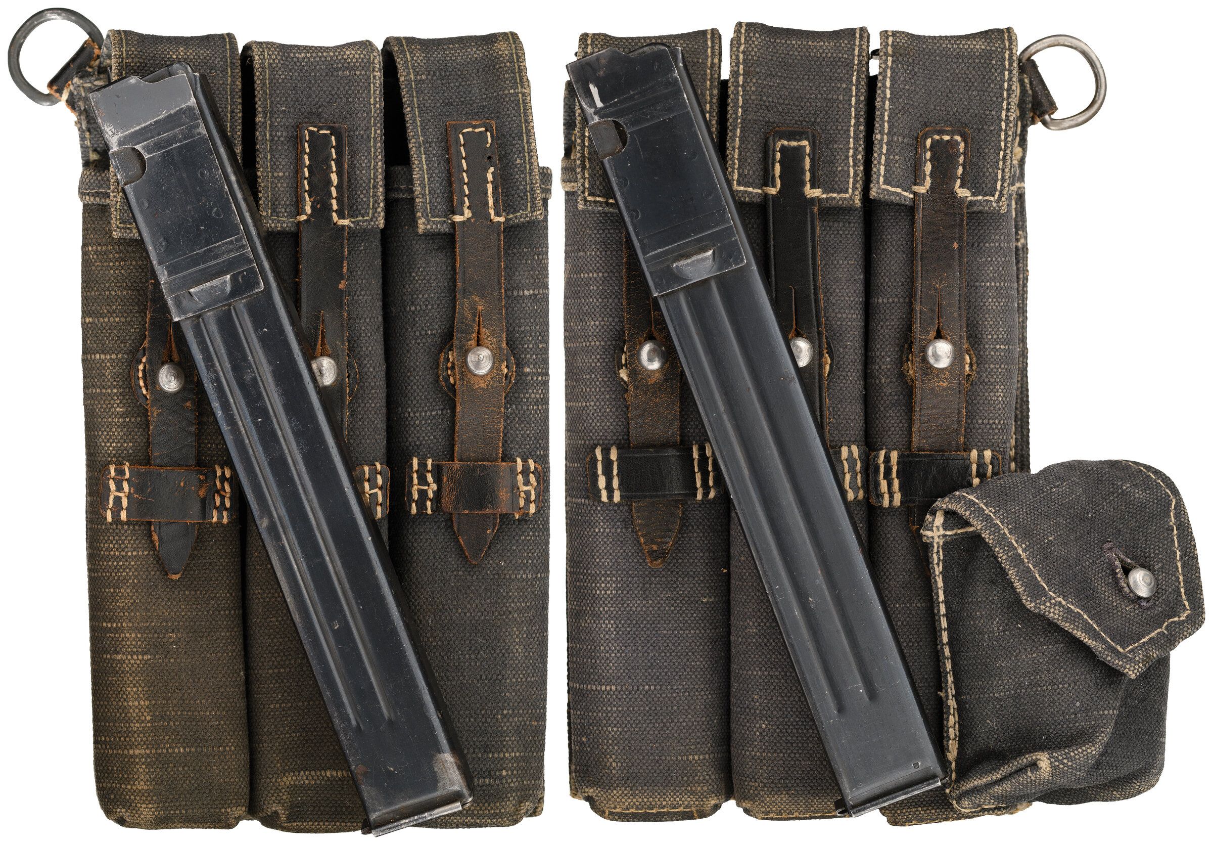 WWII German Six-Cell MP38/40 Mag Pouch | Rock Island Auction
