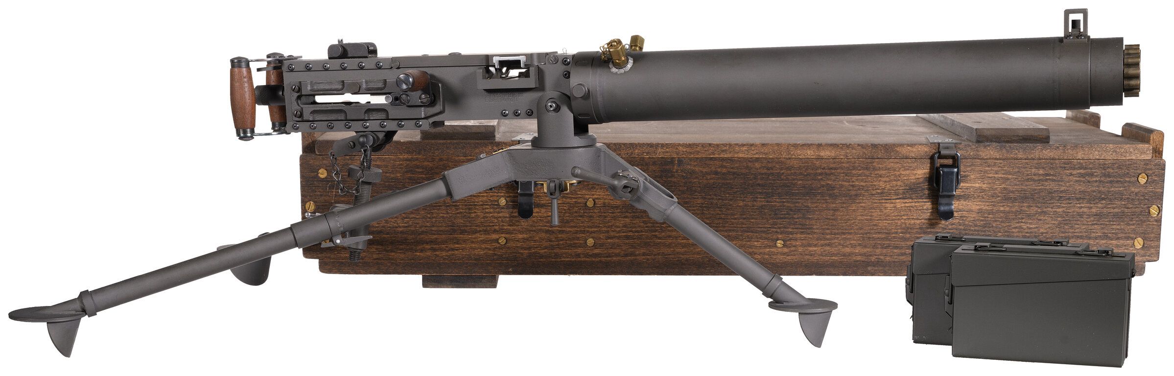 L. Collins 1/2 Scale Semi-Automatic Copy of an M2 Machine Gun | Rock ...
