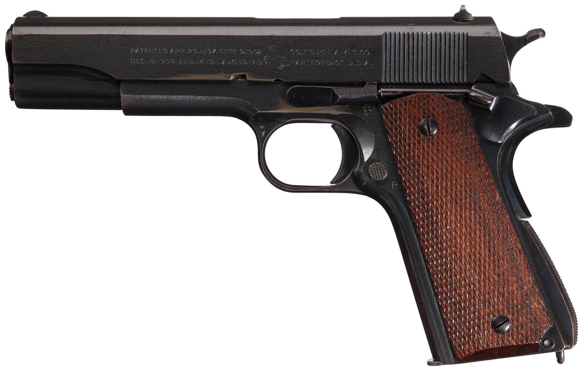 1940 Production U.S. "CSR" Inspected Colt Model 1911A1 | Rock Island ...
