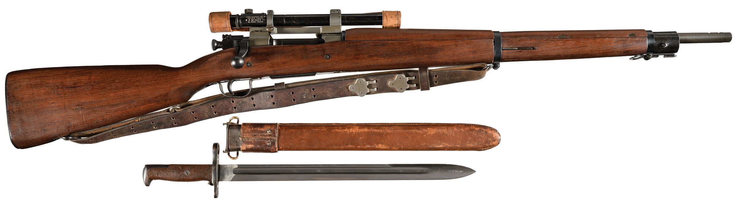 WWII U.S. Remington 1903A4 Sniper Rifle with Weaver 330 Scope | Rock ...
