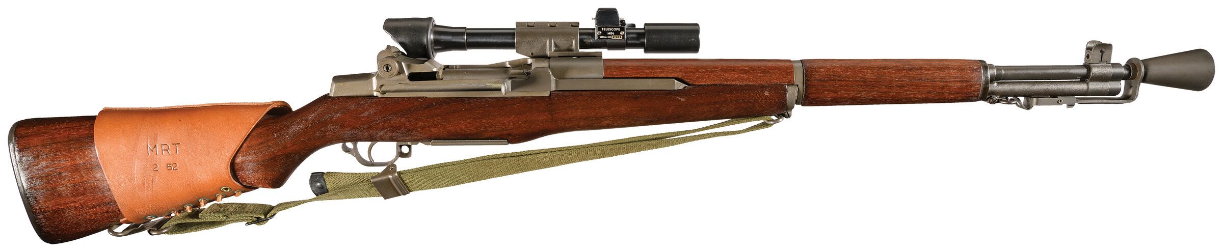 U.S. Springfield M1D Garand Sniper Rifle with M84 Scope | Rock Island ...