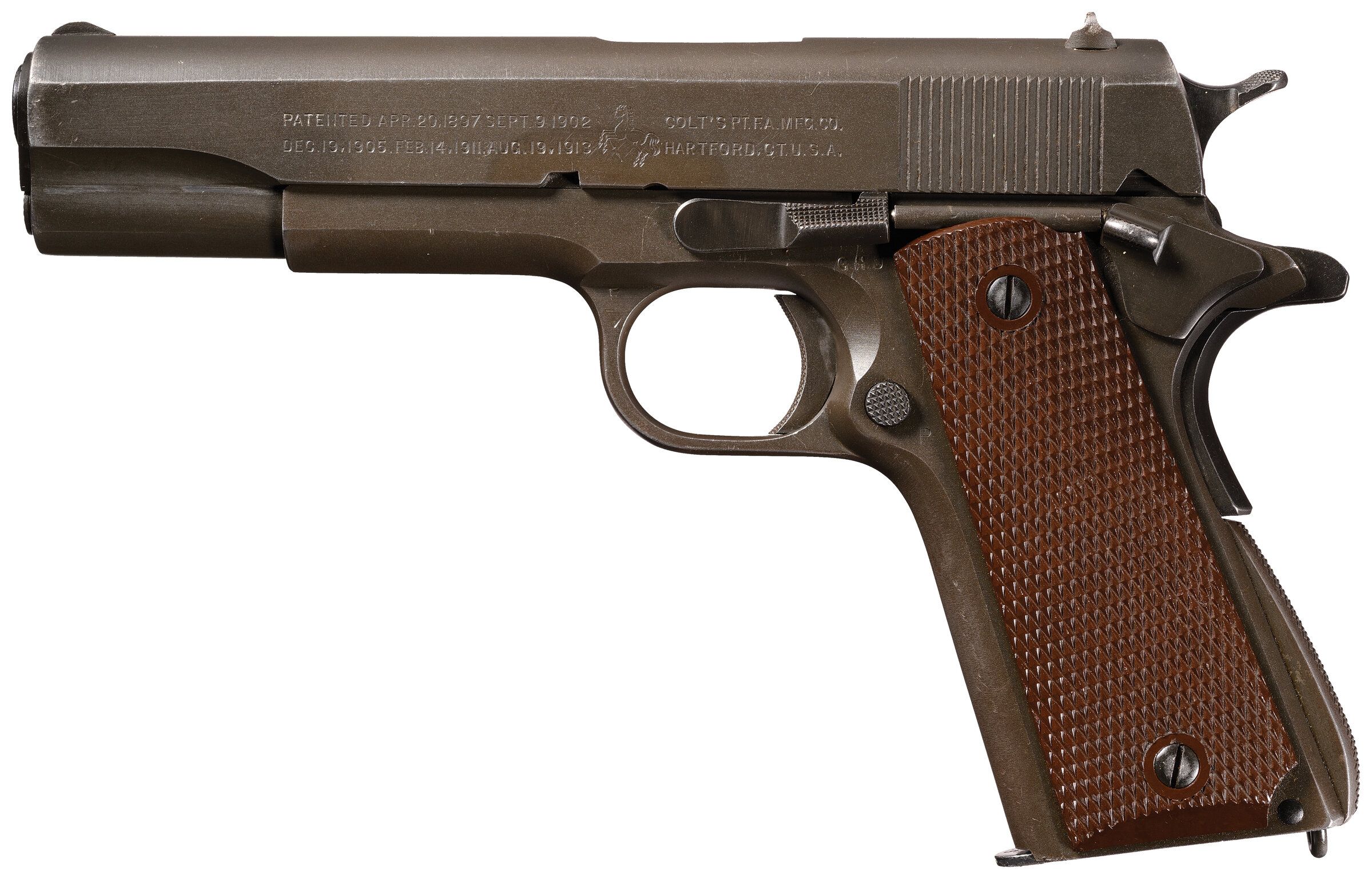 World War II U.S. Colt Model 1911A1 Semi-Automatic Pistol | Rock Island Auction