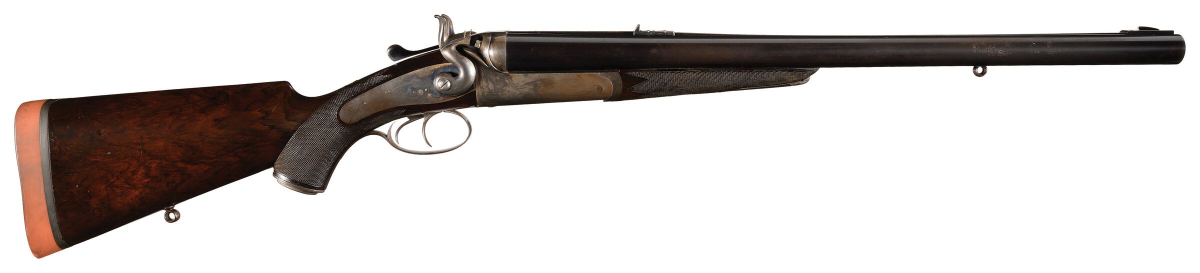 8 Bore W.W. Greener Side by Side Double Barrel Rifle | Rock Island Auction