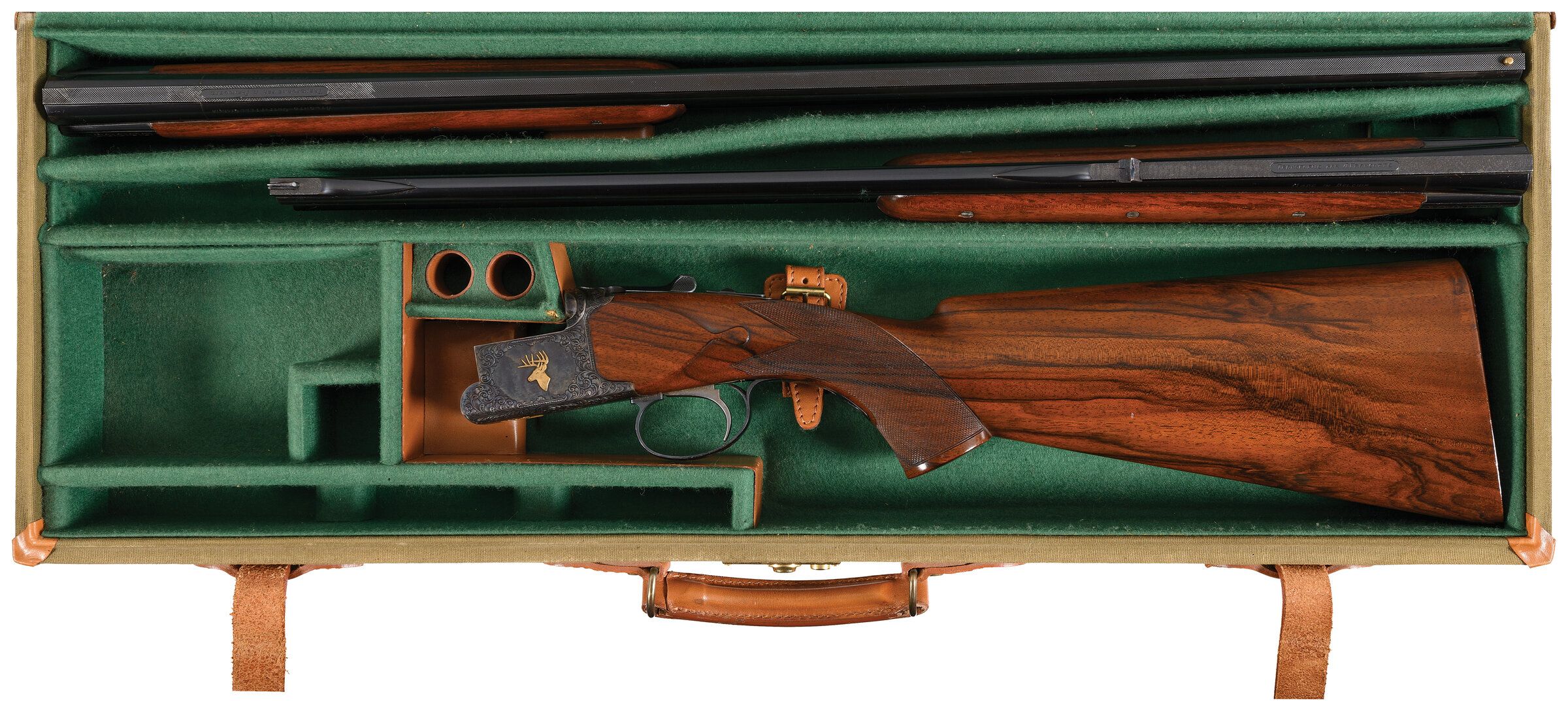 Francotte Over/Under Double Rifle with Matching Shotgun Barrels | Rock ...