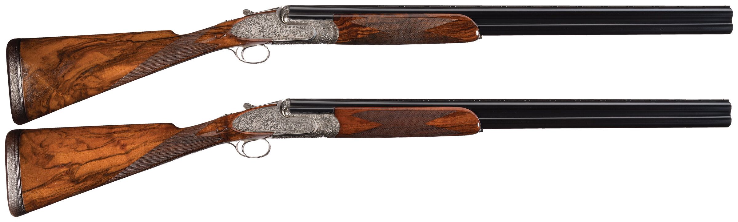 Consecutive Pair of FAMARS Sidelock Over/Under Shotguns | Rock Island ...