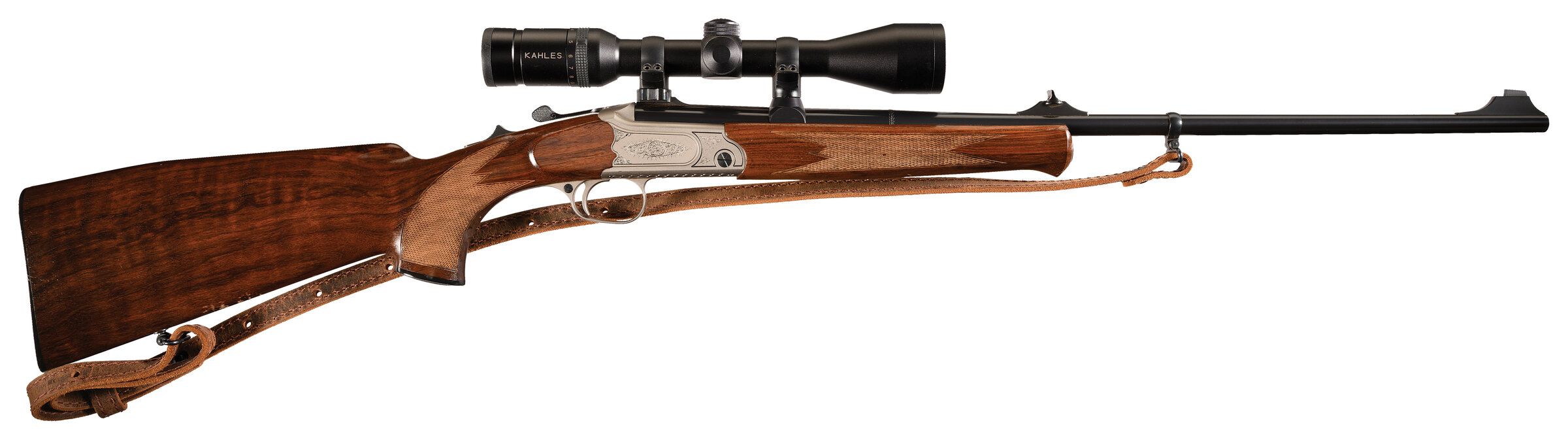 Factory Engraved Gebruder Merkel K3 Single Shot Rifle with Scope | Rock ...