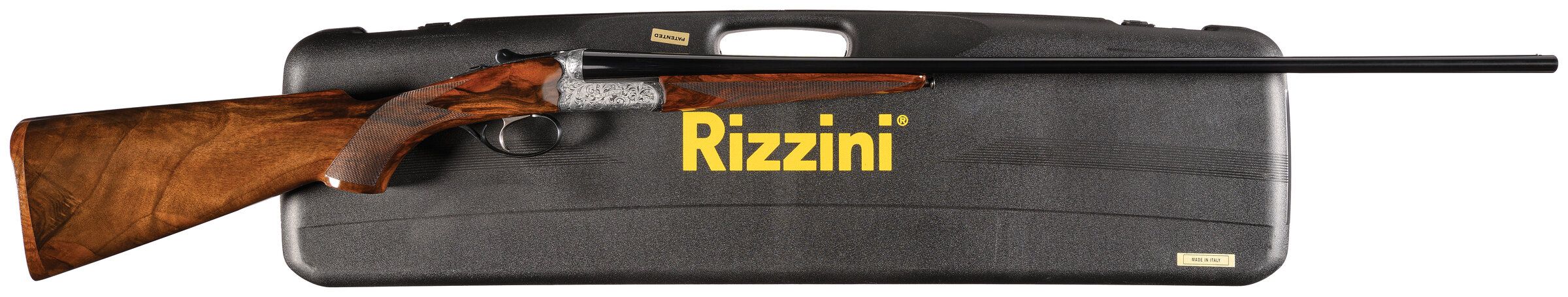 Engraved Rizzini 36 Ga/.410 Bore Model BR550 Round Body Shotgun | Rock ...