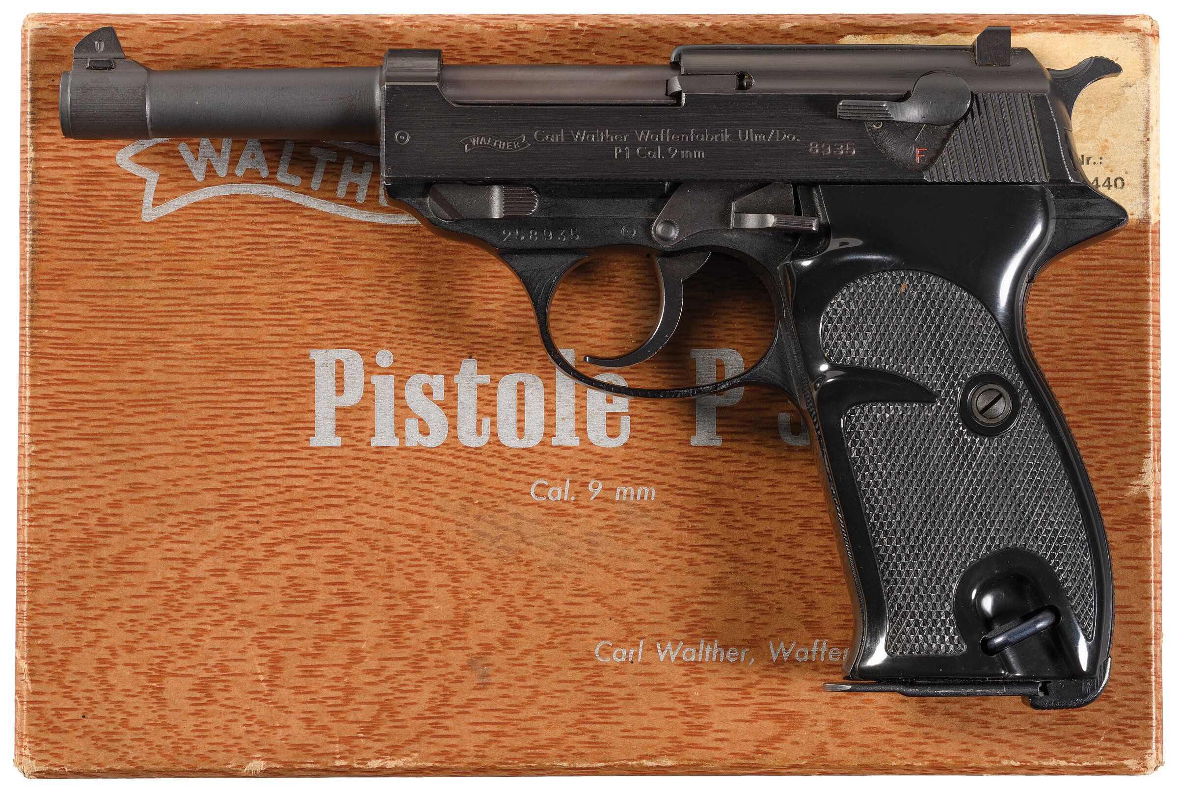 Walther P1 Semi-Automatic Pistol with Box | Rock Island Auction