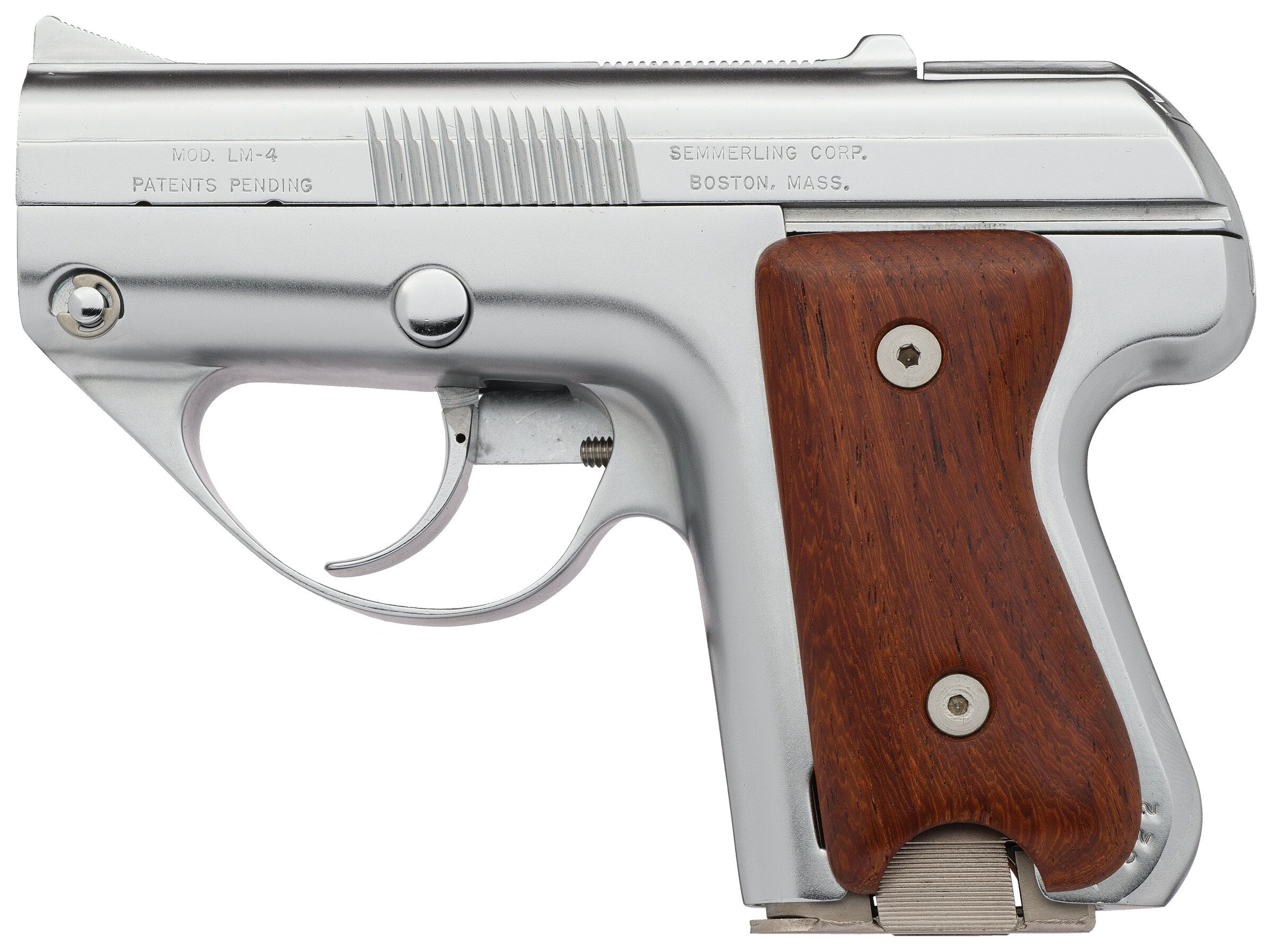 Semmerling Model LM-4 Pistol | Rock Island Auction