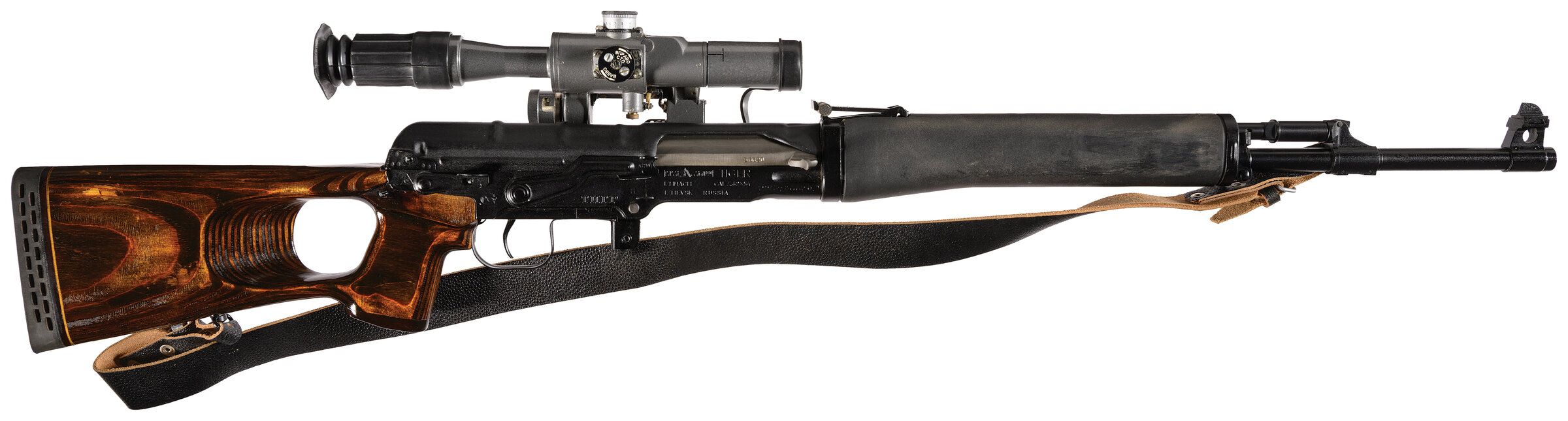 Izhmach Tiger Semi-Automatic Sniper Rifle with Scope | Rock Island Auction