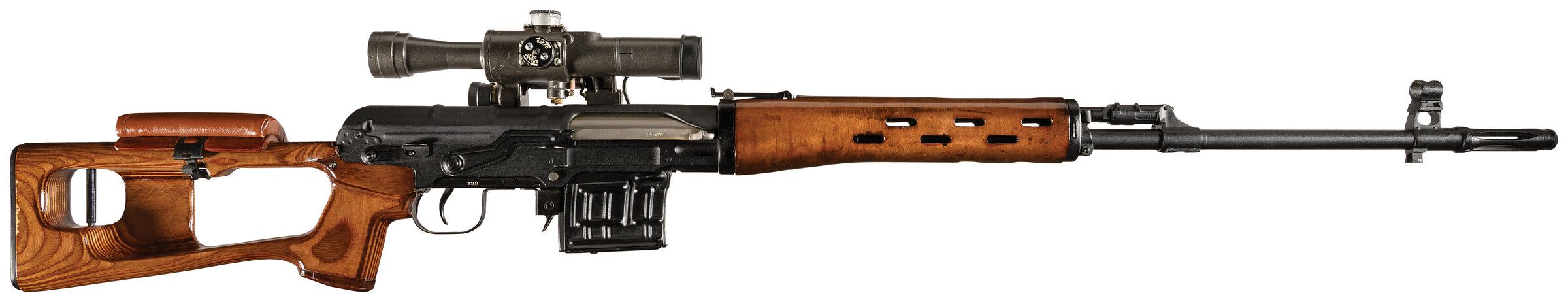 Soviet Izhevsk Dragunov SVD Sniper Rifle with Scope | Rock Island Auction