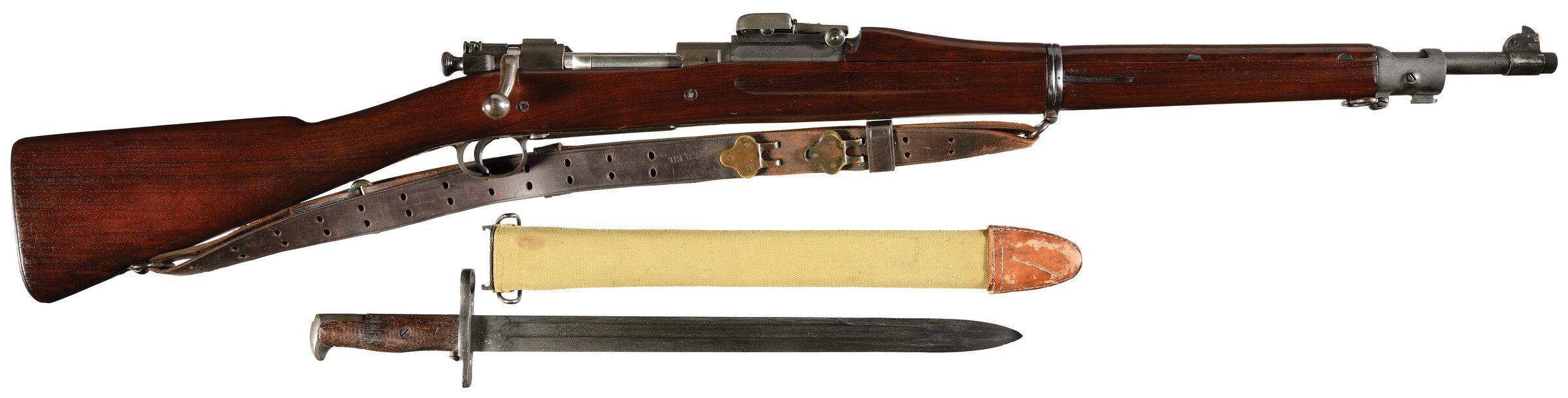 Early National Match U.S. Springfield M1903 Rifle with Bayonet | Rock ...