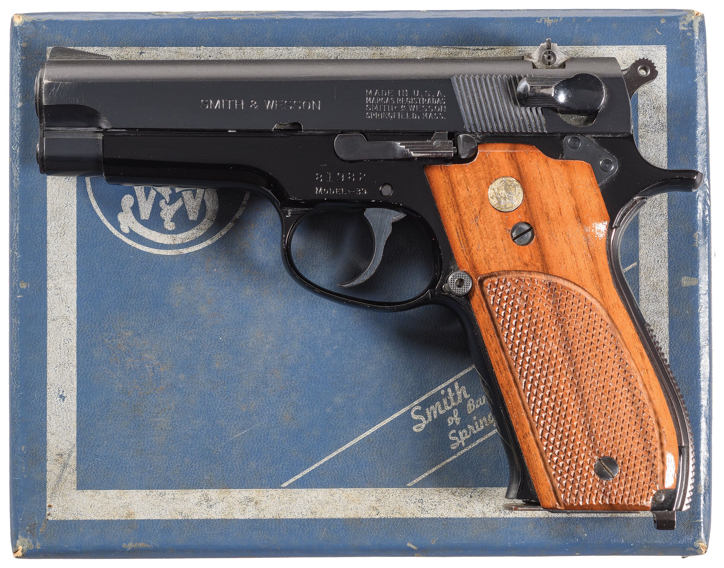 U.S. Air Force Shipped Smith & Wesson Model 39 Pistol | Rock Island Auction