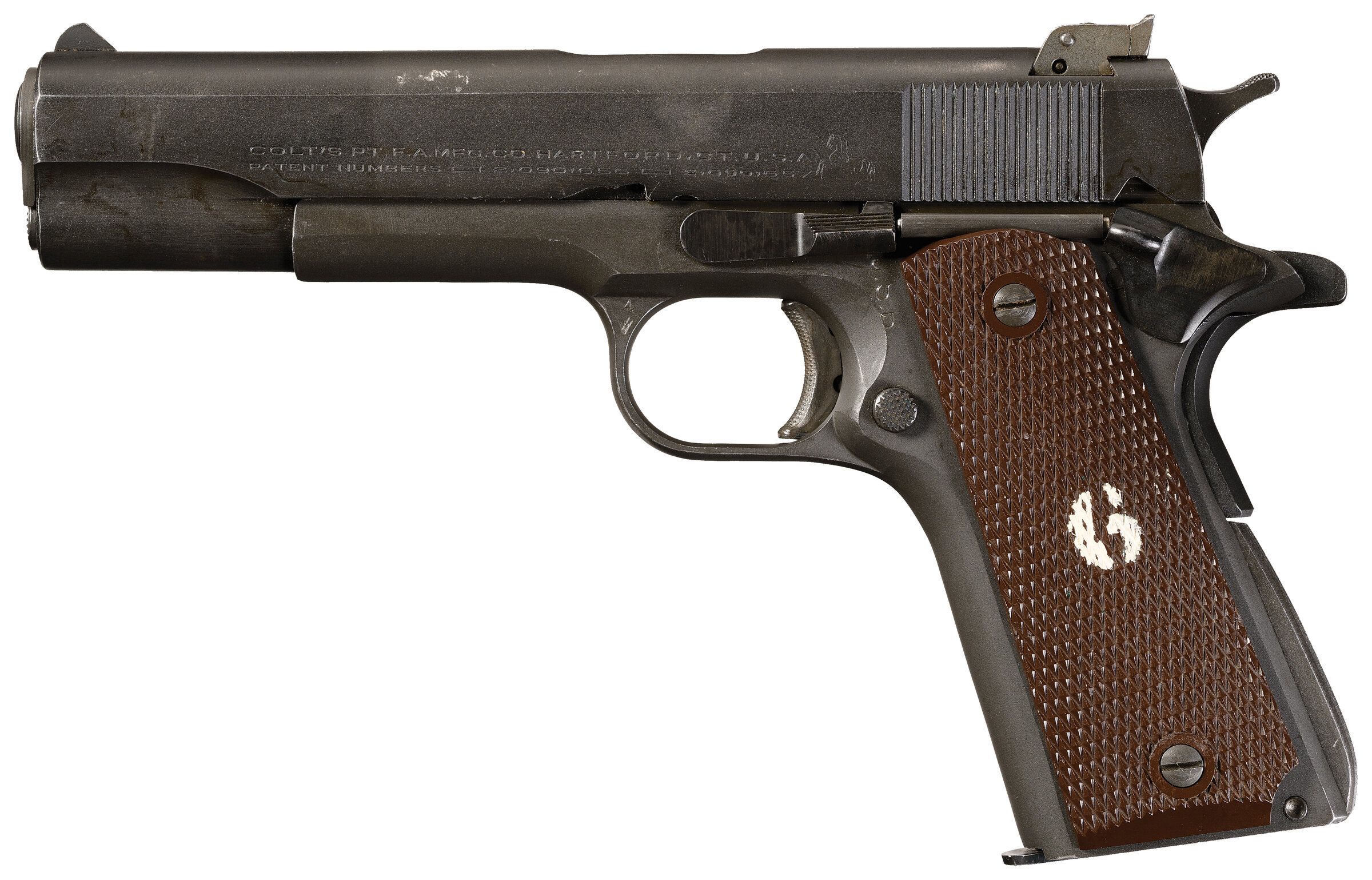 World War II U.S. Inspected Colt Service Model Ace Pistol | Rock Island ...